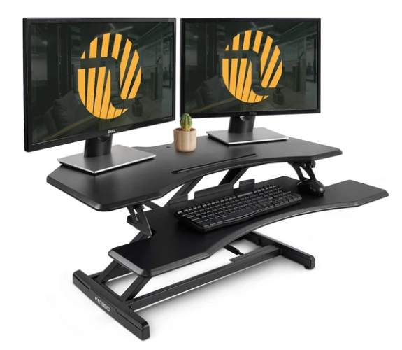 Best Standing Desk Converters For Tall People 2025 | Healthy Body, Mind ...