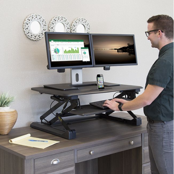 Best Standing Desk Converter Under 200 | Healthy Body, Mind, and Spirit